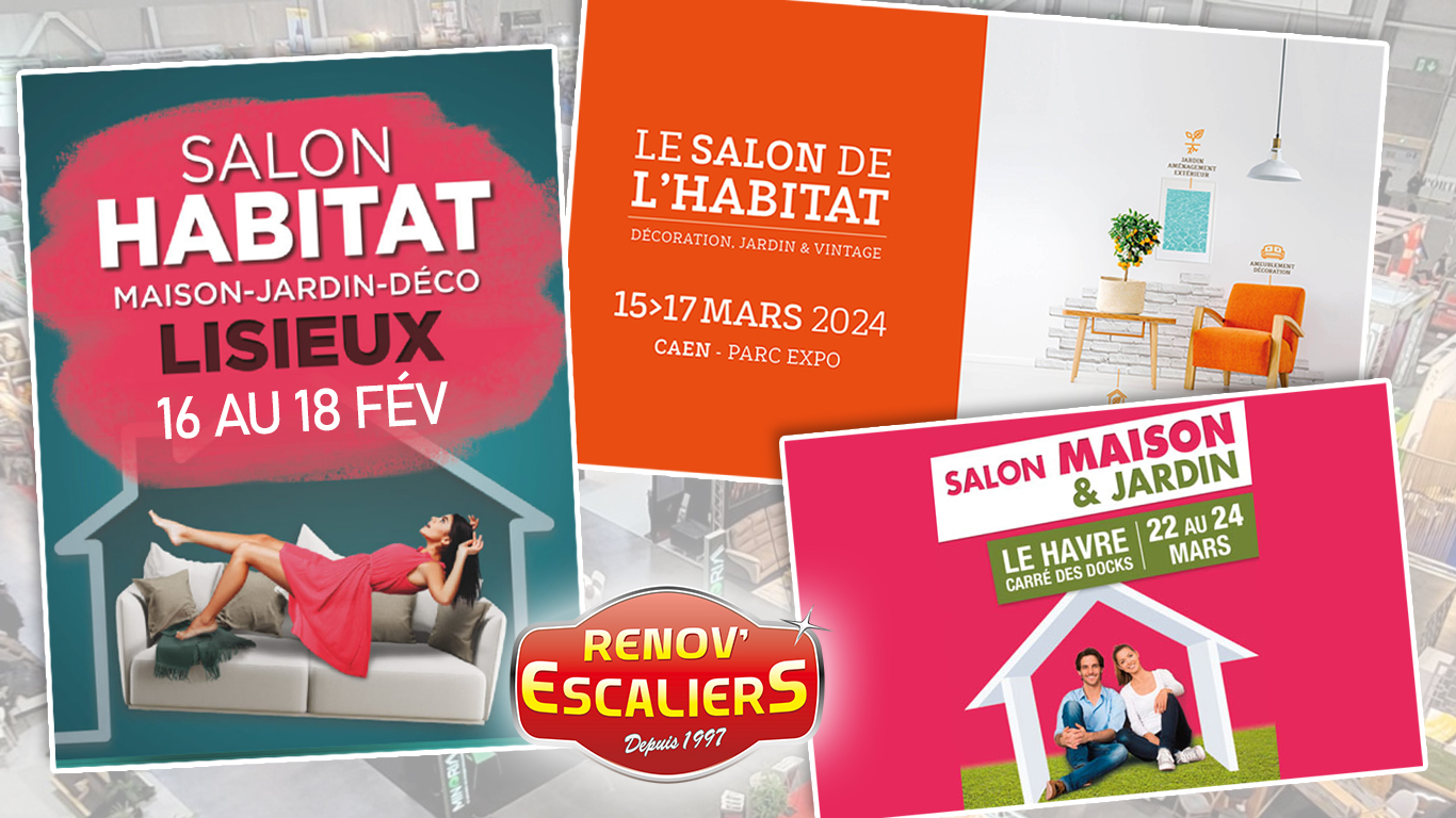 Retrouvez-nous cet hiver sur les salons en Normandie : salon de l'habitat 2024 de Lisieux , de ...